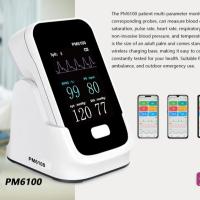 China Multi Parameter Patient Monitor PM6100 1.5kg CE Certified Vital Signs Monitor for sale