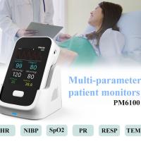 China PM6100 Multi Parameter Patient Monitor 1.5kg Li Battery Vital Signs ECG SpO2 NIBP for sale