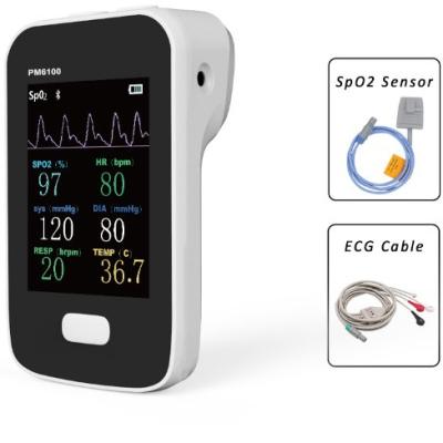 China Multi Parameter Patient Monitor ECG SpO2 NIBP 1.5kg CE Certified PM6100 for sale