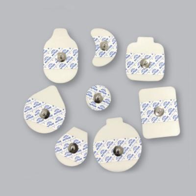 China Disposable Non Woven ECG Patch Medical Equipment 0.2kg Standard Size for sale