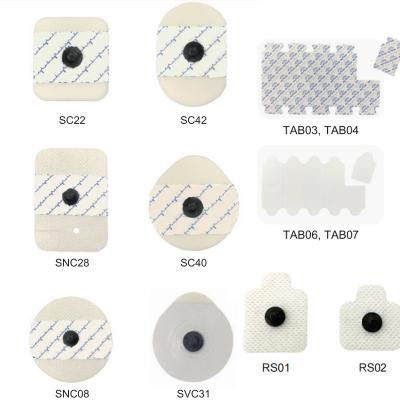 China Disposable ECG Monitoring Electrodes Patch Precise Measurement for sale