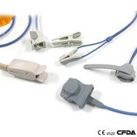 China Reusable Spo2 Sensor For Adult Finger Soft With ISO13485 Certification for sale