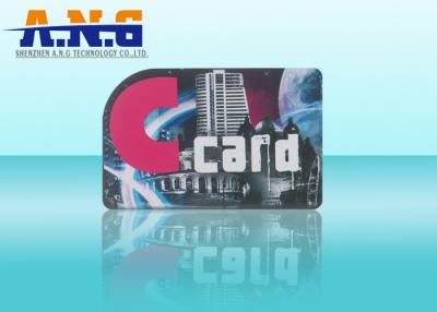China T5577 Hotel Key Contactless Smart Card / Passive Rfid Card With Magnetic Stripe for sale