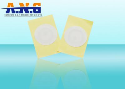 China Paper printable Adhesive LF Rfid Tags passive 40mm Dimension with Roll for sale