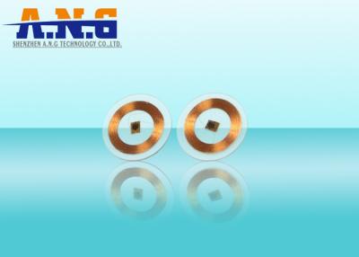 China Round Transparent Passive Lf Rfid Tags Φ 23mm With 1-2cm Reading Range for sale