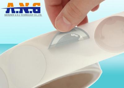 China Roll packing 13.56mhz NFC Sticker Tags 203 printed For Asset Management for sale