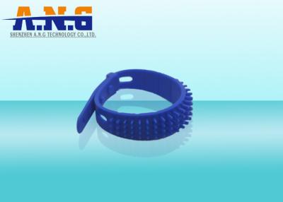 China Popular Monza 4 and M1 chip Rfid Wristbands Uhf  HF with 2 chip for sale