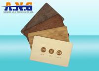 China Conference Recycled Custom Printed Cards Wood Key RFID Business Card for sale