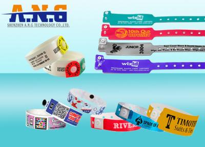 China Conferences healthcare industry UHF RFID TAGS Wristband Disposable for sale