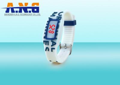 China Waterproof NFC wristbands S50 , Rfid Silicone Bracelet for Amusement Park for sale