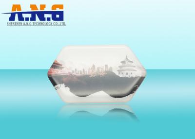 China Offset Printing RFID Hang Epoxy Card Tag For Identification,200 pcs / bag for sale