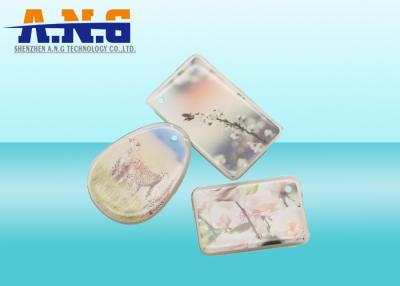 China Durable RFID Crystal Epoxy Material Coated Jelly Tag For Management , reliable for sale