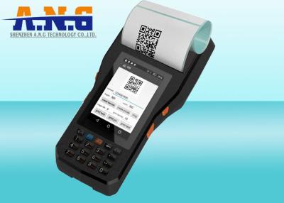 China IP65 Industrial Andriod PDA NFC Reader Fingerprint 1D/2D Barcode Scanner 80mm Printer for sale