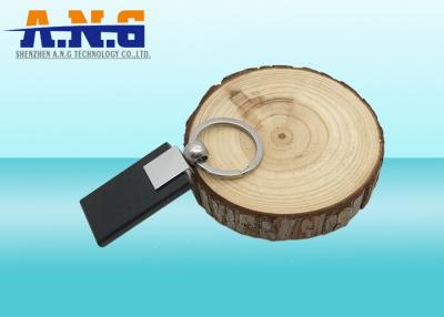 China Printed Passive Black ABS Rfid Key Fob for Access Control Systems and Security for sale