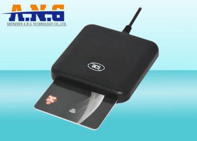 China ISO 7816 EMV USB Smart Card Reader Writer Contact IC Card Reader ACR39U For Banking Payment for sale