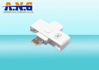 China ISO 7816 EMV PocketMate USB Type-A PC-Linked Smart Card Reader Writer for sale