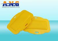China IP68 Waterproof Outdoor Working Aviation Leather RFID UHF Tag Cambered Surface Bonding Gas Cylinder UHF Tag for sale