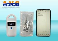 China Portable Bluetooth 134.2Khz/125Khz Dual Frequency Microchip RFID Reader For Cats and Dogs for sale
