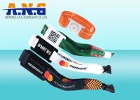 China Durable Waterproof NFC Bracelet Fabric Elastic RFID Wristband for Hotel Resorts Cruises for sale