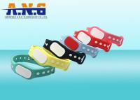 China Newest Type High Quality Silicone RFID Wristband 13.56Mhz NFC Bracelet for sale