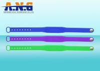 China Soft Skin-Friendly Silicone RFID Bracelet for SPA or Event Access Control for sale