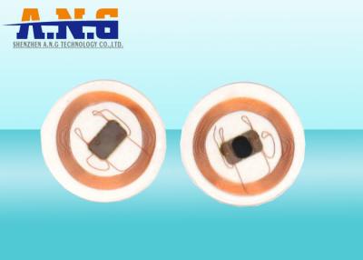 China Ultrathin 0.5mm Transparent PVC 13.56MHz RFID Tag for Anti-Fake for sale