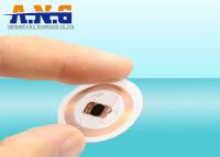 China Ultrathin 0.5mm Transparent PVC 13.56MHz RFID Tag for Anti-Fake for sale
