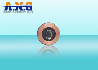 China Diameter 13mm PVC EM4200 RFID Passive Mini Coin Tag For Stock Management for sale