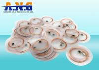 China Thin Transparent RFID Tag 13.56Mhz HF NFC label mulit size for choose for sale