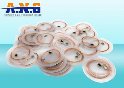 China Thin Transparent RFID Tag 13.56Mhz HF NFC label mulit size for choose for sale