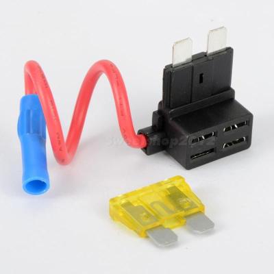 China 10 AMP ADD-A-CIRCUIT BLADE STYLE ATM LOW PROFILE MINI FUSE HOLDER for sale