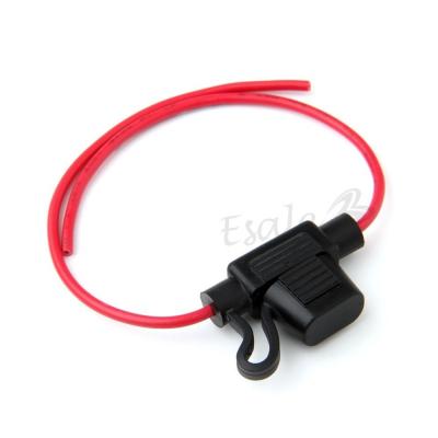 China 14AWG Wire In-line Car Automotive Mini Blade Fuse Holder Fuseholder + 25A Fuse for sale