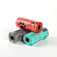 China Biodegradable Doggy Bags Eco Friendly Ink And High Tensile Strength For Pet Waste Cleanup for sale