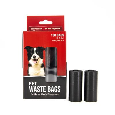 China Customizable 10cm-30cm Bulk Dog Poop Bag Biodegradable Leak Proof for sale
