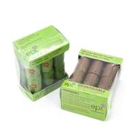 China Tear Resistant Compostable Pet Waste Bags Tie Handles 14x29cm 24x35cm for sale