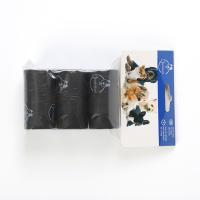 China 0.02-0.1mm Disposable Dog Poop Bags Biodegradable In Rolls Or Flat for sale
