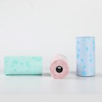 China Compostable Dog Waste Bags Bulk Eco Friendly  Poop Bag Roll for sale