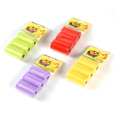 China High Tensile  Dog Waste Bags Bulk Compostable Doggy Bags Unscented for sale