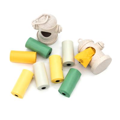 China Bulk Green Red Pet Waste Bags Leak Proof & Customizable biodegradable poop bags for sale