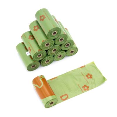China Biodegradable Dog Waste Bags Bulk  OEM ODM Service Dog Cleaning Bags for sale