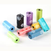 China Custom Logo Bulk Dog Poop Bag Wholesale Disposal Poop Bag Roll for sale