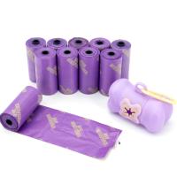 China Custom Logo Bulk Dog Poop Bag Wholesale Disposal Poop Bag Roll for sale