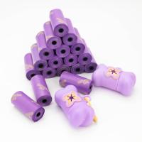 China Custom Printed Disposable Dog Poop Bags Drawstring Pet Waste Bags for sale