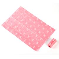 China Customized Dog Poop Bag With Handles Compostable Pet Waste Bags 0.02-0.1mm for sale