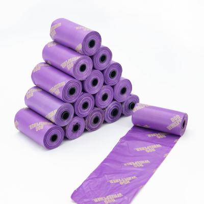 China Thick & Tear Proof Degradable Dog Waste Bags Heavy Duty Custom Pet Waste Bags for sale