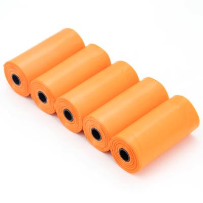 China Leakproof Degradable Dog Poop Bags Combining Strong Tear-resistant Strength for Effective Pet Waste Management Solutions for sale