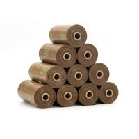 China Easy Tear Dog Waste Bags Biodegradable Plastic Fast Delivery for sale