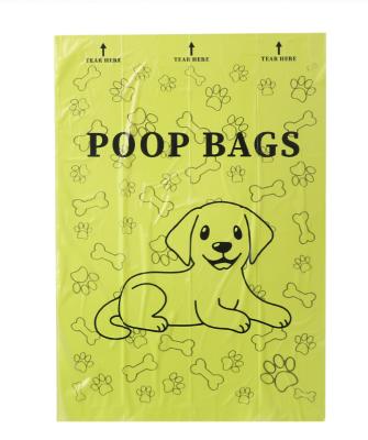 China Private Label & Printed Bulk Dog Poop Bag Wholesale 0.8 Mil for sale