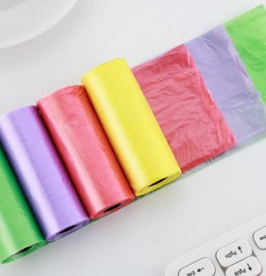 China Unscented Dog Waste Bags Bulk 0.8 Mil Thickness Poop Bag Roll for sale