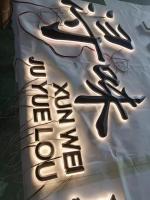 China Halo Lit Back Lit 12mm 3D LED Letter Signs Reverse Lit RoHs Outdoor Channel Letters for sale